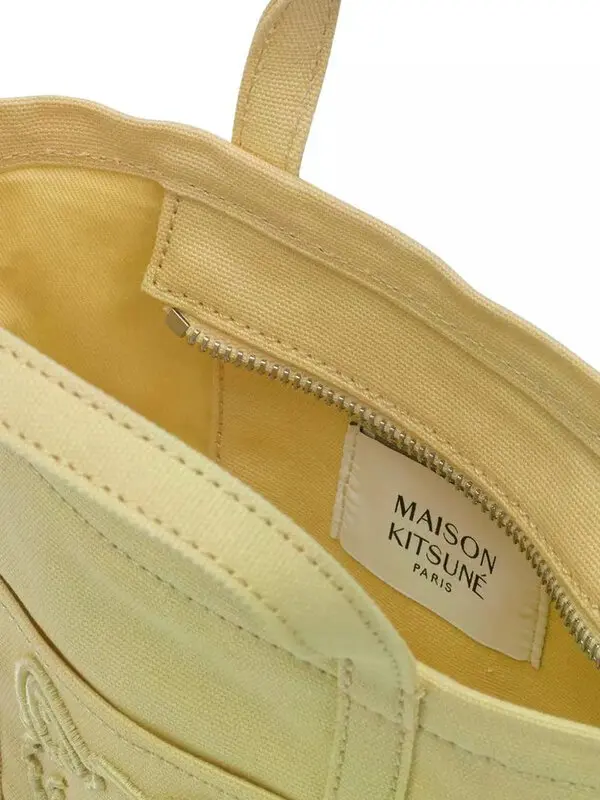 Maison Kitsuné Small Fox Head Tote Bag