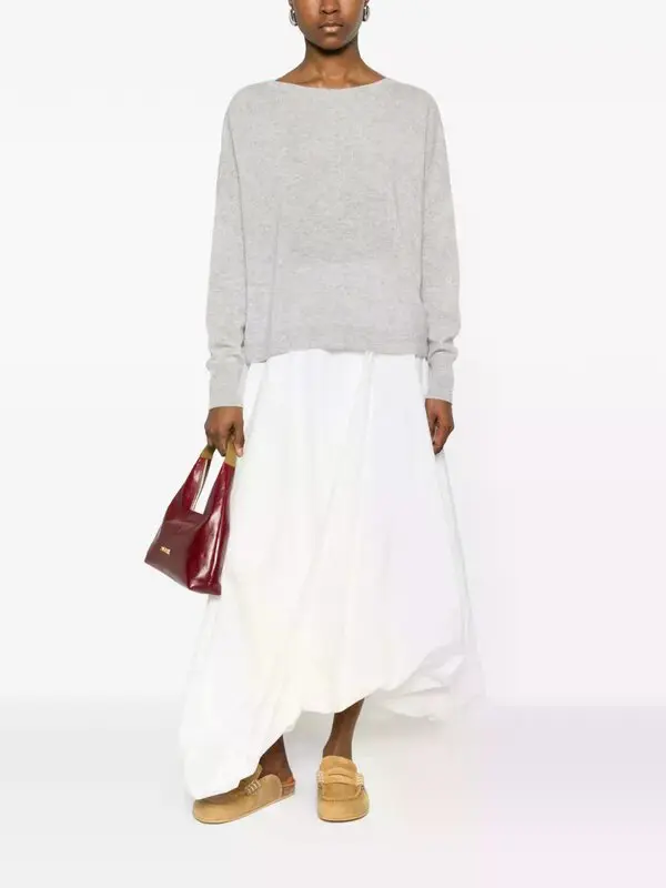 Hemisphere Boat-neck Sweater