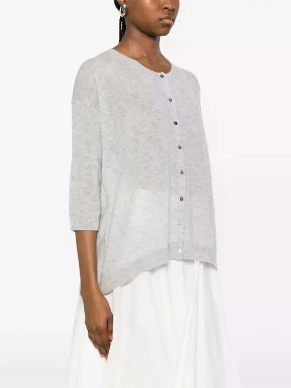 Hemisphere Buttoned Cardigan