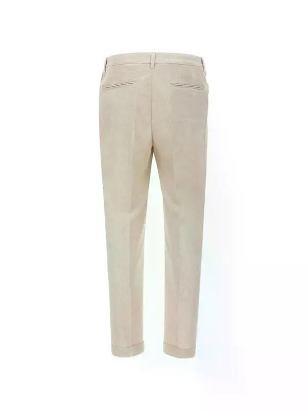 DEVORE INCIPIT Straight-leg Trousers - Neutrals
