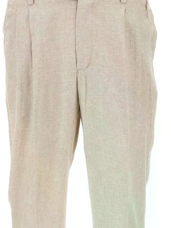 DEVORE INCIPIT Straight-leg Trousers - Neutrals