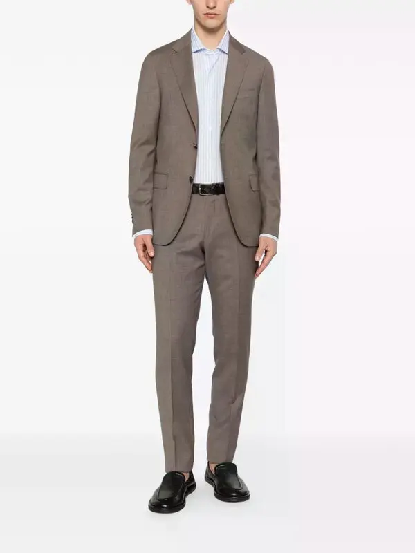 BARBA NAPOLI Buttoned Striped Shirt
