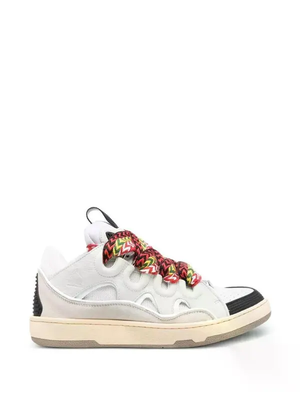 LANVIN Curb Rope-style Laces Sneakers - Grey