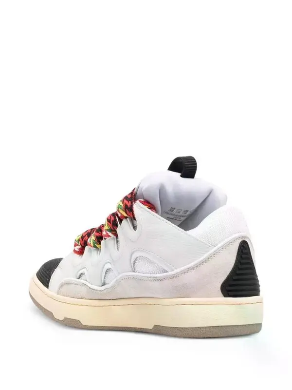 LANVIN Curb Rope-style Laces Sneakers - Grey