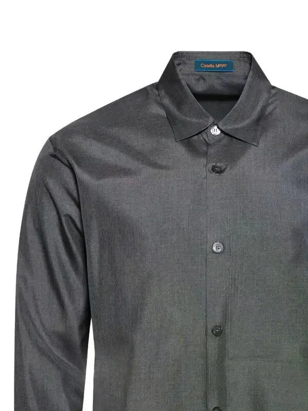 CASELLA MEYER Embroidered Long-sleeve Shirt