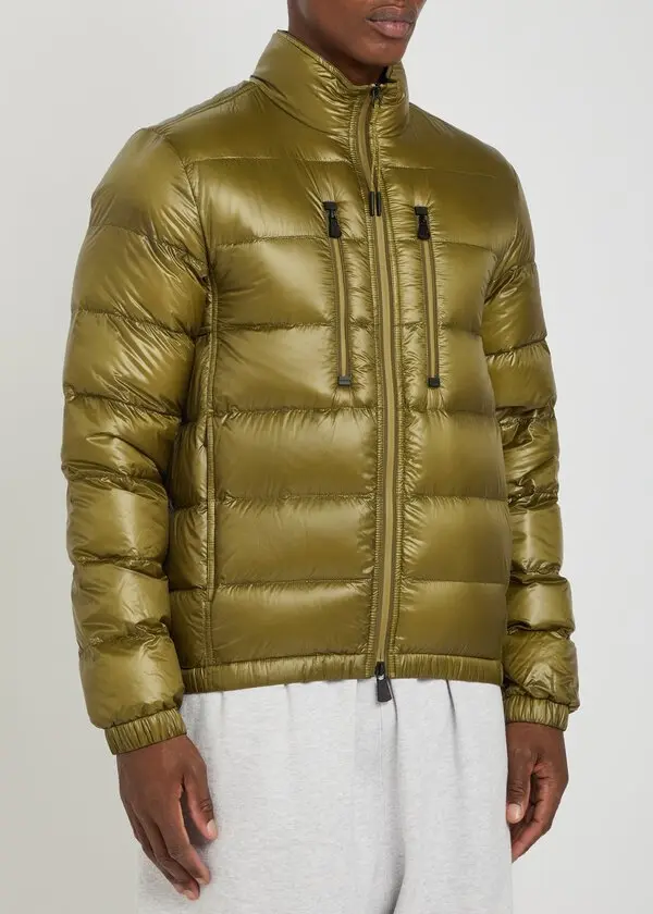 Moncler Logo-appliquéd Padded Shell Jacket