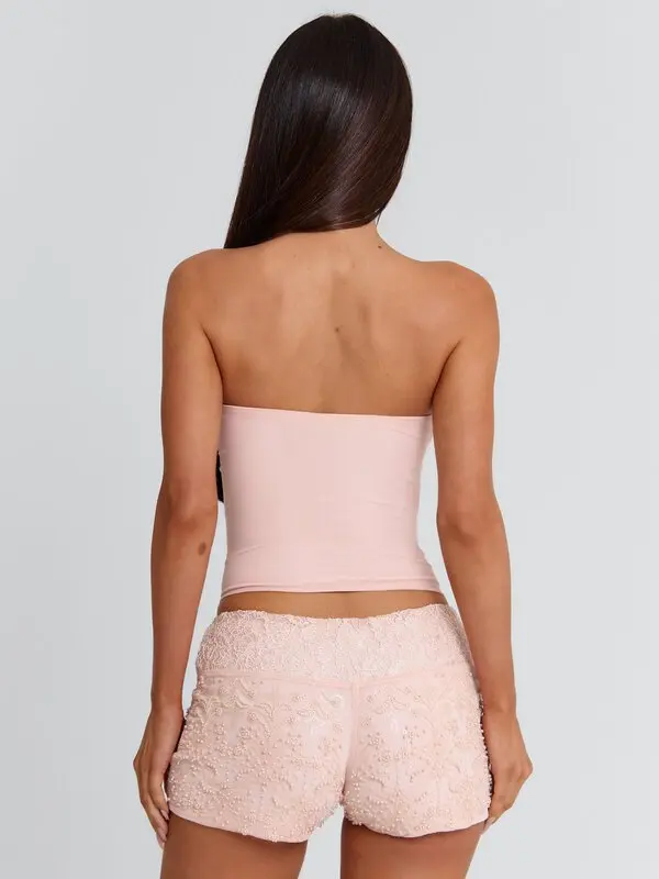 OUTCAST Norah Light Beaded Shorts