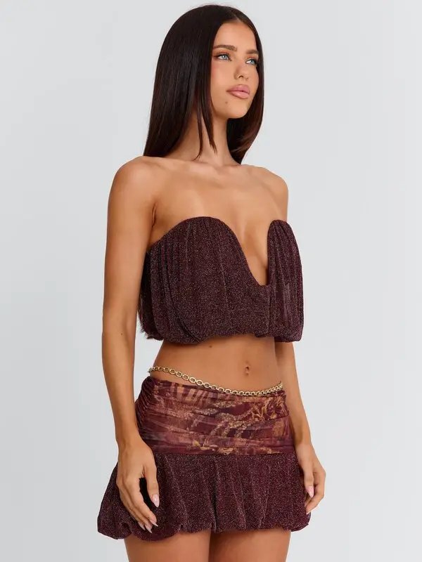 OUTCAST Marielle Mini Skirt Rayella - Print