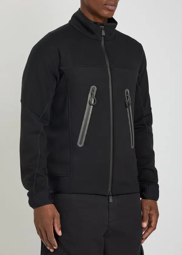 Moncler Logo-appliquéd Stretch-jersey Sweatshirt