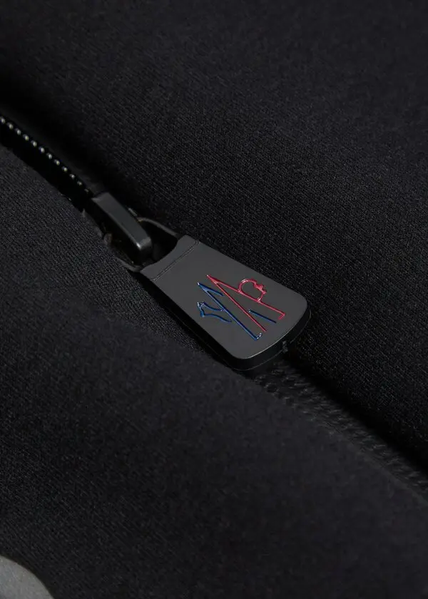 Moncler Logo-appliquéd Stretch-jersey Sweatshirt