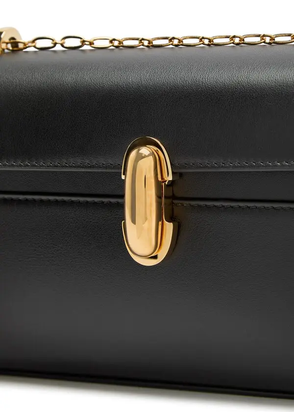 Savette Symmetry Chain Leather Pochette