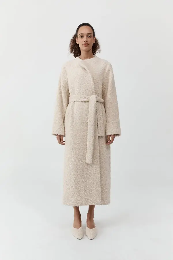 ST. AGNI Teddy Coat