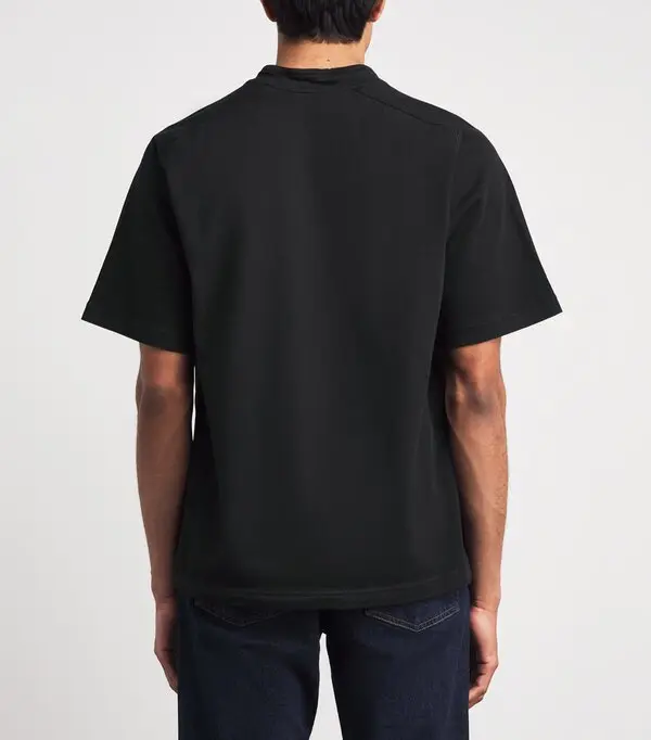 Stone Island Organic Cotton Old Effect T-shirt - Black