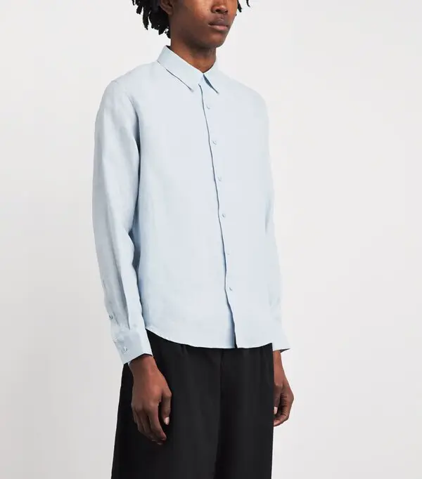 Sandro Linen Shirt - Blue