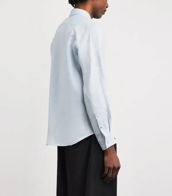 Sandro Linen Shirt - Blue