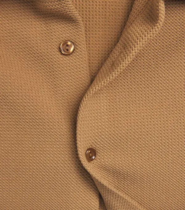 Sandro Knitted Short-sleeve Shirt