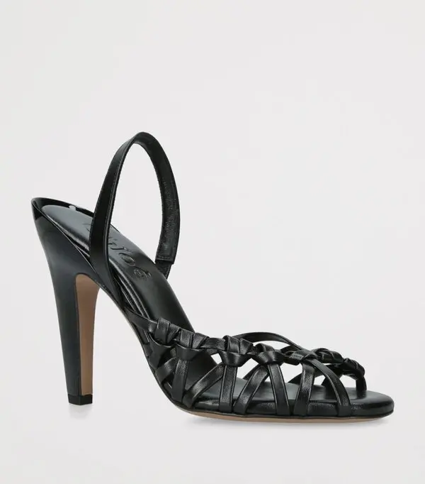 Chloé Leather Estra Slingback Pumps
