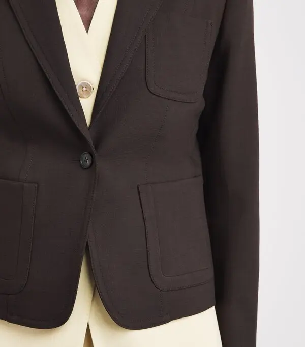 ME+EM Fitted Cropped Blazer