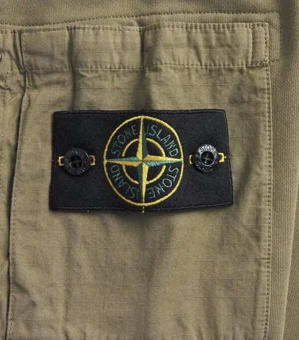 Stone Island Cotton Compass Sweatshirt - Green