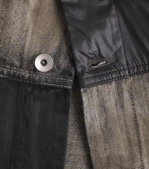 Rick Owens Combo Worker Denim Jacket