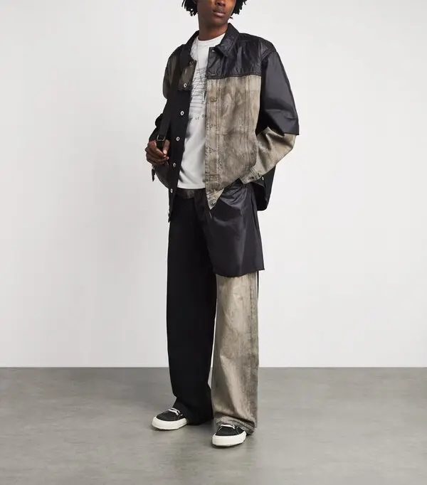 Rick Owens Canvas Vintage Sneakers - Black