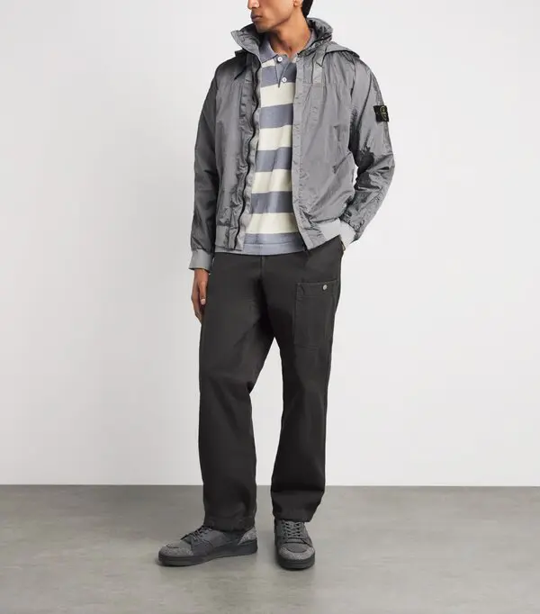 Stone Island Nylon Watro-tc Jacket - Grey