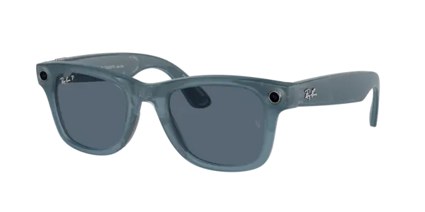 Ray-ban Rw4006 Meta Wayfarer - Dusty Blue