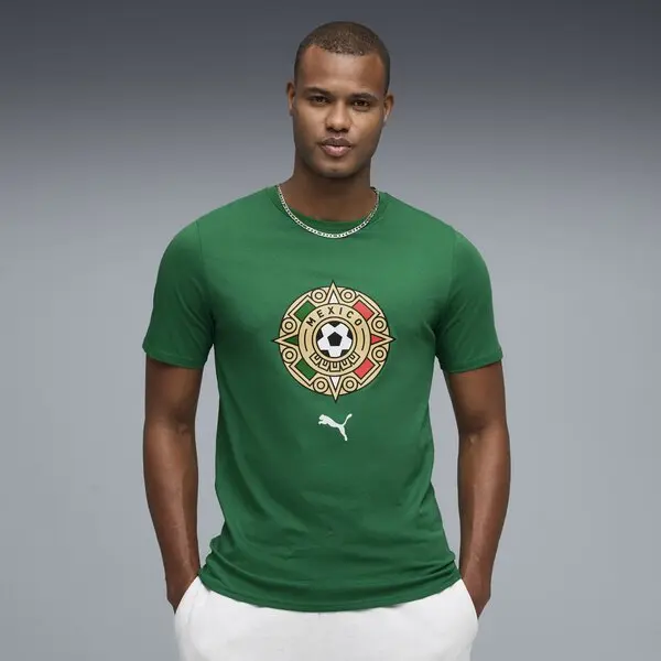 PUMA Mexico Soccer Fanwear Graphic T-shirt - Green