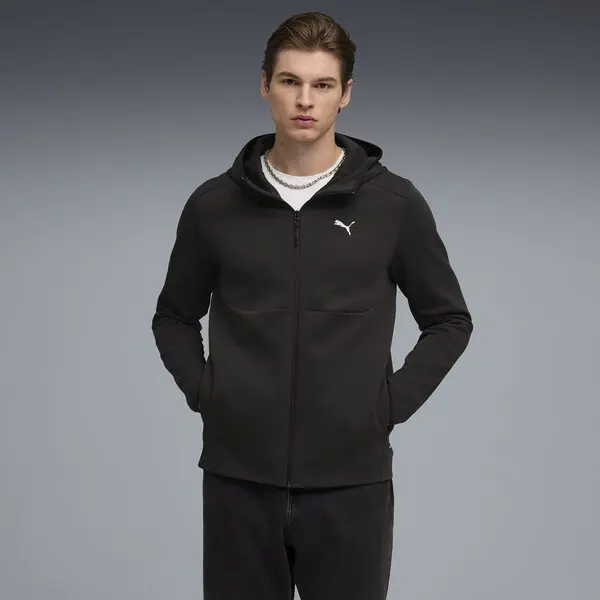 PUMA Tech Zip-up Hoodie - Black