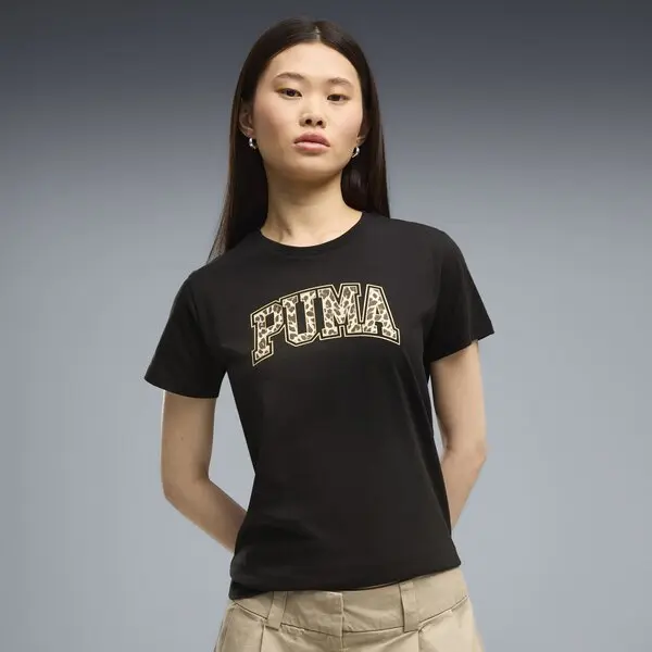 PUMA Animal Print Graphic Tee
