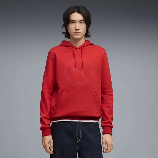 PUMA Essentials Tonal Hoodie - Red