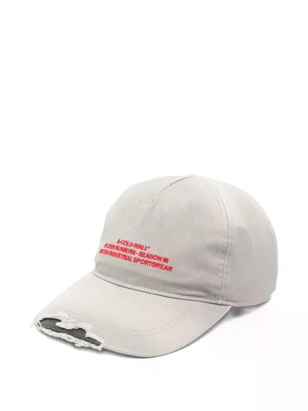 A-COLD-WALL* Sunburn Baseball Cap - Grey