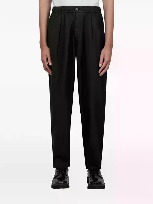 Universal Works Pleated Trousers - Black