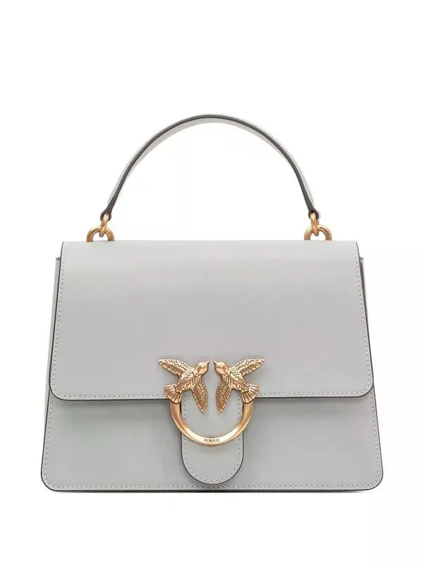 Pinko Love Bird Tote Bag - Grey