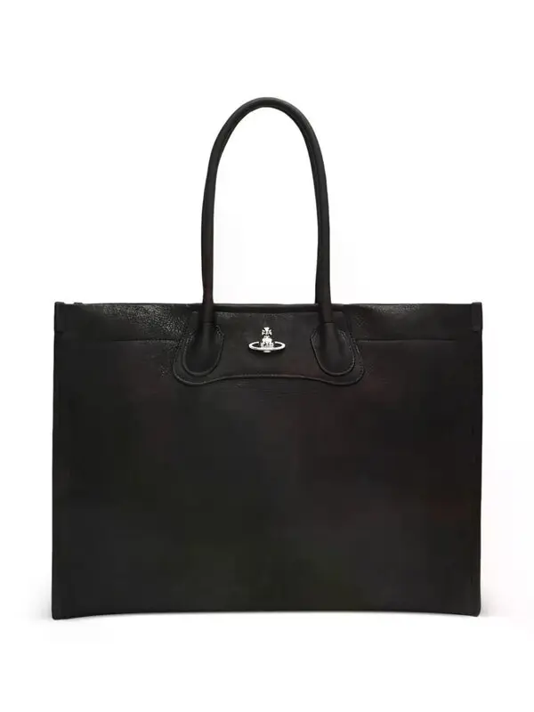 VIVIENNE WESTWOOD Troy Tote Bag - Brown