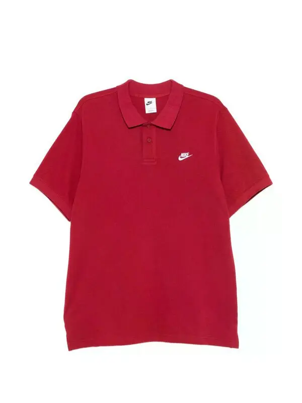 Nike Logo Polo Shirt - Red
