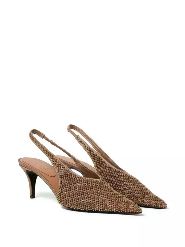 Stella McCartney Point-toe Slingback Heeled Pumps