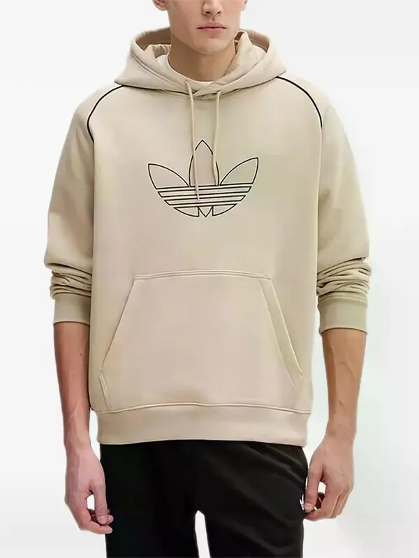 Adidas Hooded Sweatshirt - Neutrals