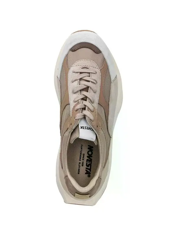 Novesta Panelled Lace-up Sneakers