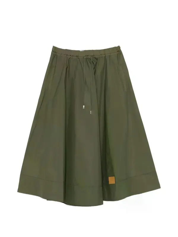 Simkhai Drawstring Midi Skirt - Green