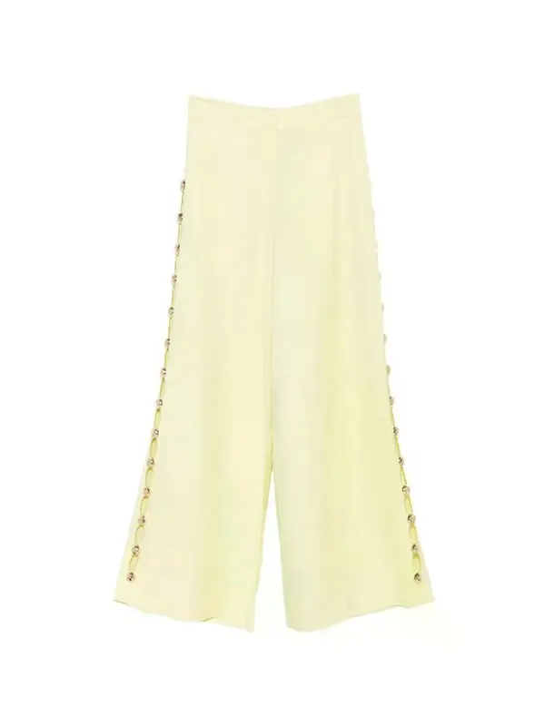 Simkhai Cayman Studded Trousers - Yellow