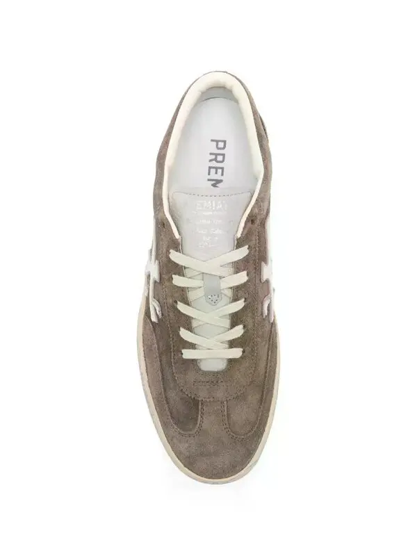 Premiata David 8094 Logo Sneakers - Brown