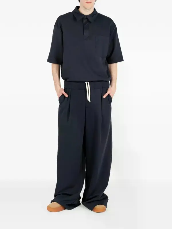 SOCIETE ANONYME Pleated Drawstring Trousers