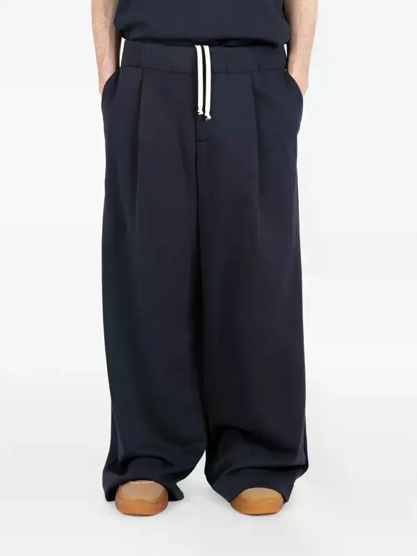 SOCIETE ANONYME Pleated Drawstring Trousers