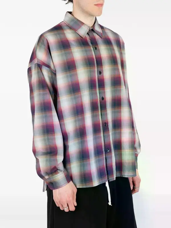 SOCIETE ANONYME Plaid Oversized Shirt