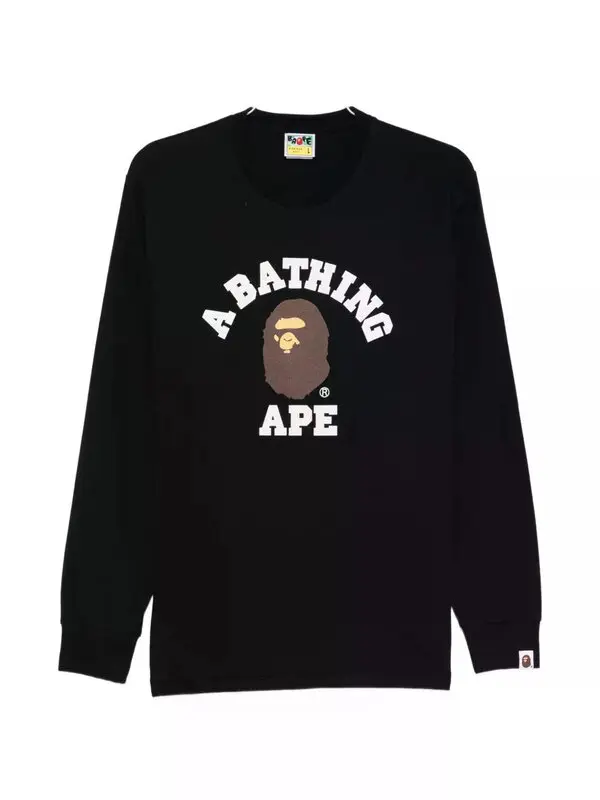 A BATHING APE Long-sleeve Sweatshirt - Black