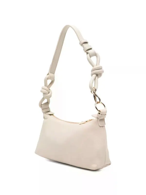 Moschino Logo-plaque Shoulder Bag - Neutrals