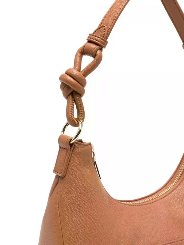 Moschino Knotted-strap Logo-plaque Shoulder Bag