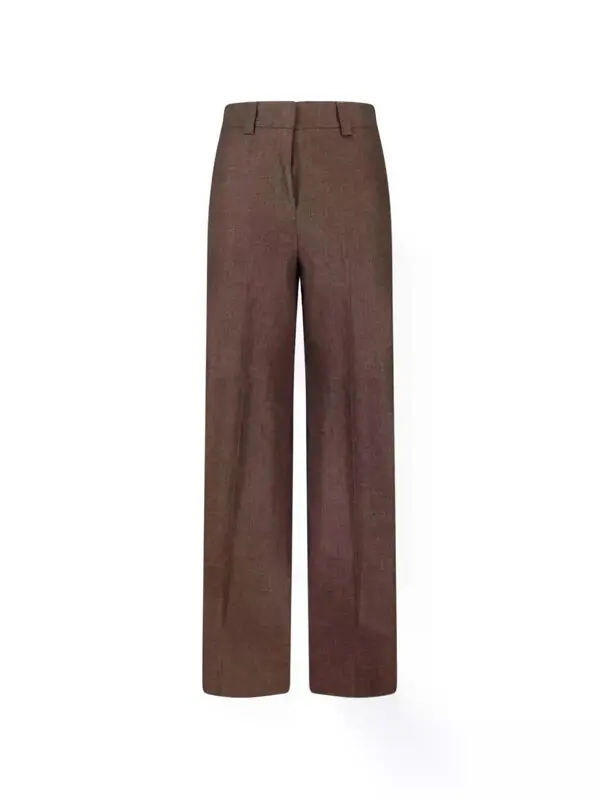 Incotex Button Tailored Trousers - Brown
