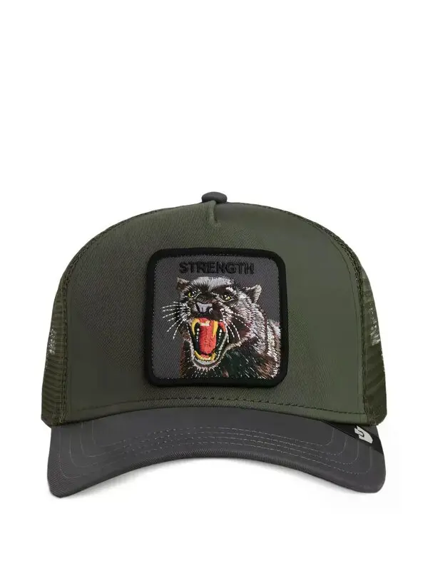 GOORIN BROS Panther Patch Trucker Cap - Green